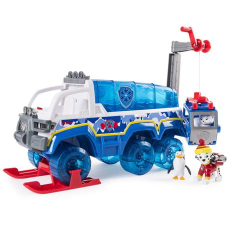 Paw Patrol Snow Rescue - Arctic Terrain Vehicle Rescue Set with Lights ...