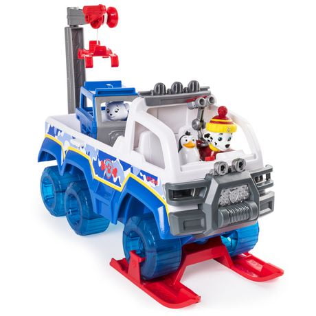 Paw Patrol Snow Rescue - Arctic Terrain Vehicle Rescue Set with Lights ...
