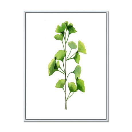 Designart Green Field Plant Foliage FLOAT FRAME WALL ART | Walmart Canada