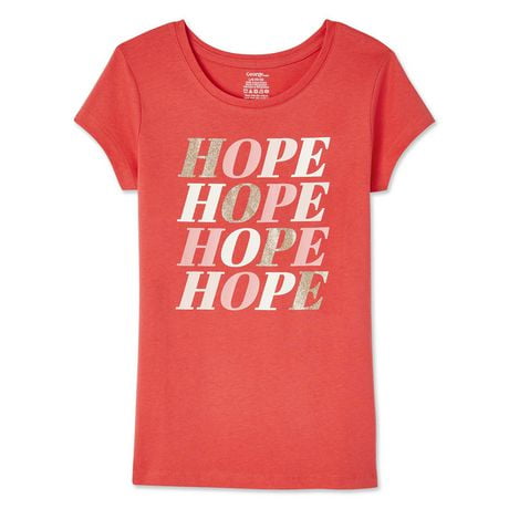 Click here for George Girls Short Sleeve Screen Tee Red L prices