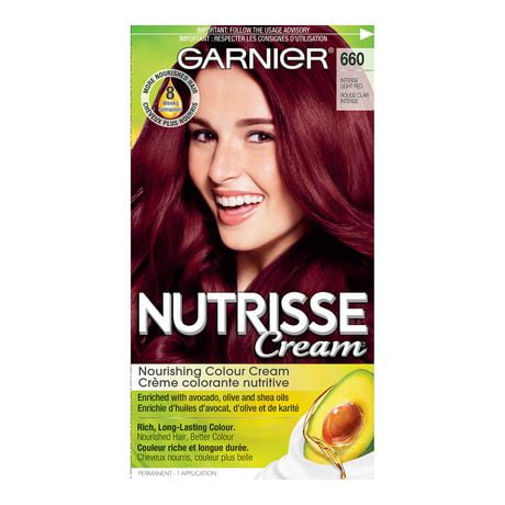 Garnier Nutrisse Ultra Crème, Permanent Hair Dye, Long-Lasting,1 unit ...