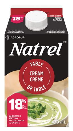 Natrel Table Cream 18% | Walmart Canada