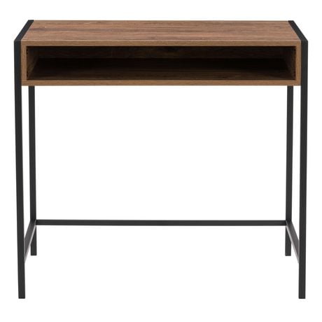 Click here for Corliving Auston Wood Grain Desk Brown prices