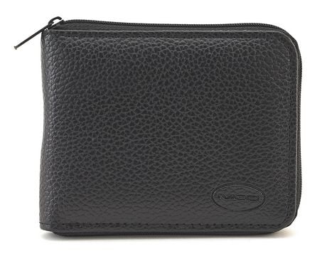 Click here for Nicci Adults Zip-Around Billfold Wallet Black prices