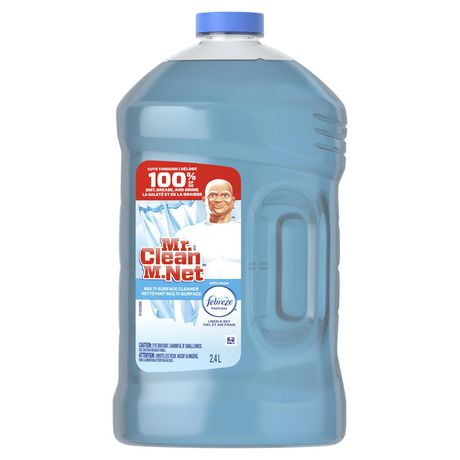 Mr. Clean M. Net Multi-Surface Cleaner with Febreze Freshness, Linen ...