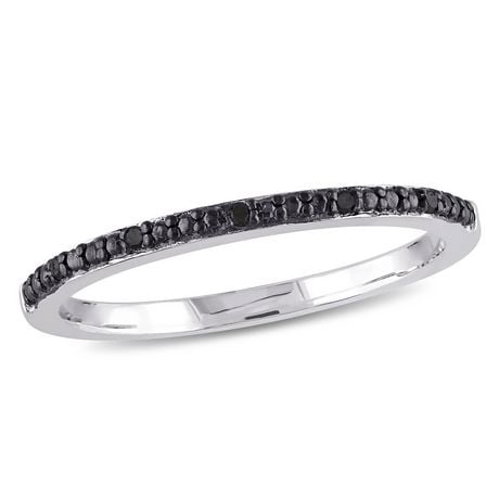 Click here for Asteria Black Diamond-Accent Sterling Silver Semi-... prices