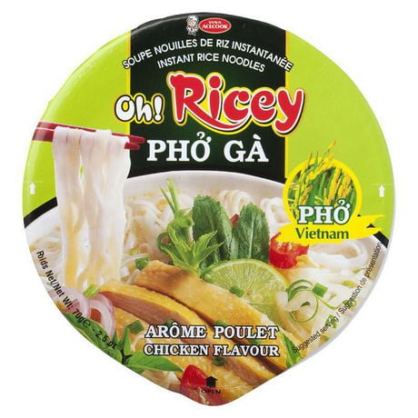 Oh! Ricey Chicken Flavour Rice Noodle Bowl | Walmart Canada