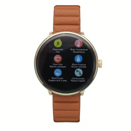 iTIME ELITE Health and Fitness Body Temperature Smartwatch with Heart ...