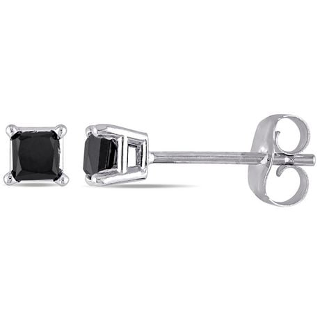 Click here for Asteria 1 Carat T. W. Black Diamond 10K White Gold... prices