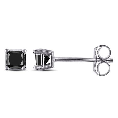 Click here for Asteria 1/3 Carat T. W. Black Diamond 10K White Go... prices