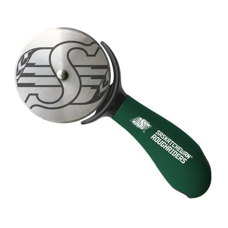 Click here for Cfl The Sports Vault Pizza Cutter Saskatchewan Rou... prices