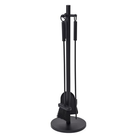 Click here for Pleasant Hearth 4 Piece Fireplace Toolset Black On... prices