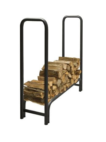 Click here for Pleasant Hearth 4 Foot Log Rack Black One Size prices