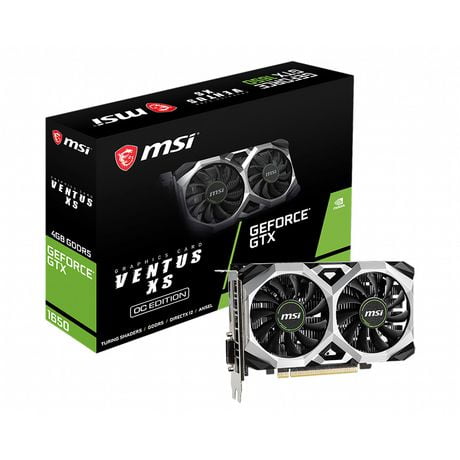 Click here for Msi Geforce Gtx 1650 Ventus Xs 4G Oc 4Gb Gddr5 Gra... prices