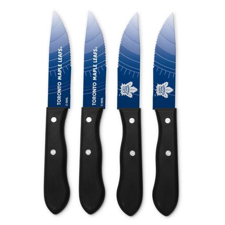Click here for Nhl The Sports Vault Steak Knives Set Toronto Mapl... prices