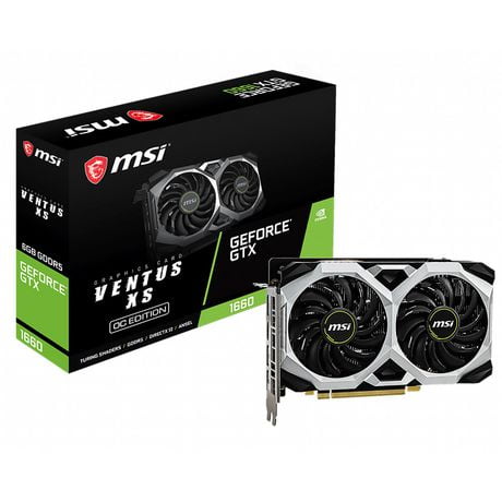 Click here for Msi Geforce Gtx 1660 Ventus Xs 6G Oc 6Gb Gddr5 Gra... prices