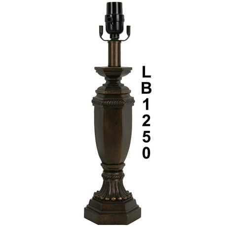 Bronze column table lamp base | Walmart Canada