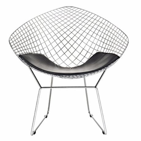 Click here for Nicer Furniture Bertoia Diamond Chair Black prices