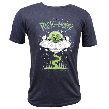 Click here for Mens Rick And Morty Graphic T Shirt Blue Xl prices
