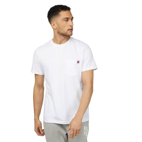 Click here for Mexx Men S T Shirt Crew Neck Logo Pocket Tee White... prices