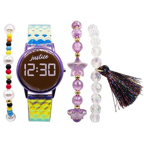 Justice LED Watch with Bracelet | Walmart Canada