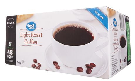 Great Value Keurig Light Roast Coffee | Walmart Canada