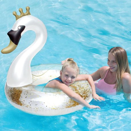 Click here for Splash Buddies Swan Pool Float White prices