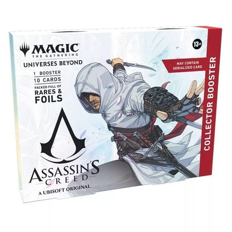 Magic: The Gathering Assassin's Creed Collector Omega Booster (10 Cards ...