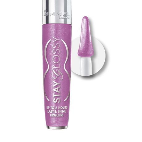 Click here for Rimmel London Stay Glossy Lip Gloss Savoy Plum prices