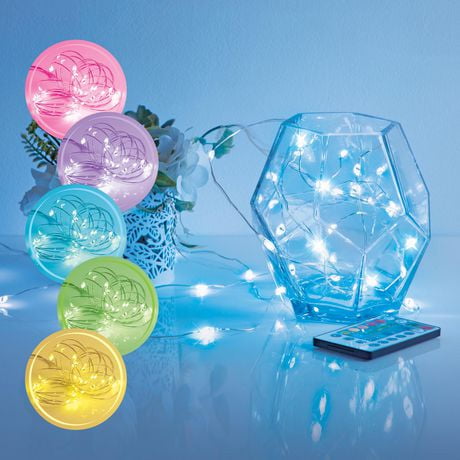 Merkury Multicolor Fairy String Lights, 14ft. - Walmart.ca