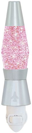 Pink Glitter Night Light | Walmart Canada