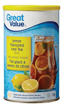 Great Value Lemon Flavour Iced Tea Mix | Walmart Canada