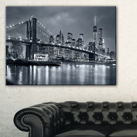 Click here for Design Art Panorama New York City At Night Citysca... prices