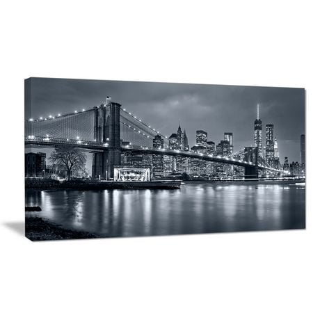 Click here for Design Art Panorama New York City At Night Citysca... prices