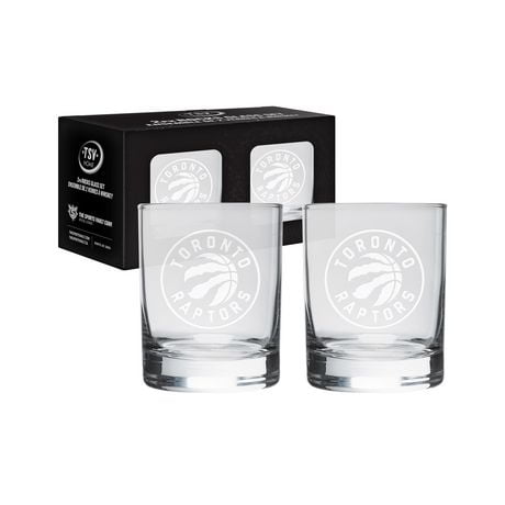 Click here for Nba The Sports Vault 2Pk Rocks Glass Set Toronto R... prices