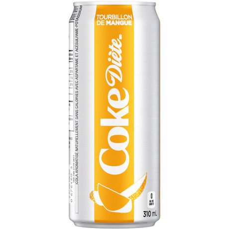 Diet Coke® Twisted Mango 310mL Cans, 8 Pack | Walmart Canada