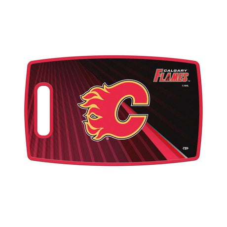 Click here for Nhl The Sports Vault Large Cutting Board Calgary F... prices
