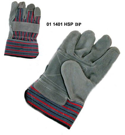 Jemcor, Split Leather Double Leather Palm Combination Palm Lined 2 ½ in ...