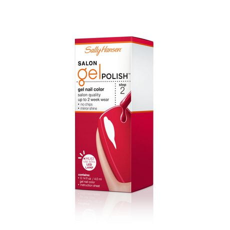 Click here for Sally Hansen Salon Gel Polish Red My Lips prices