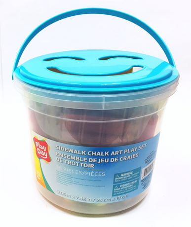 Play Day 56 Pieces Sidewalk Chalk Play Set | Walmart Canada