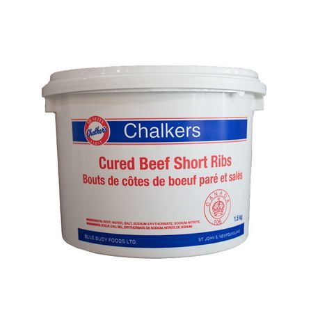Chalkers Cured Beef Shortribs Pail - Walmart.ca
