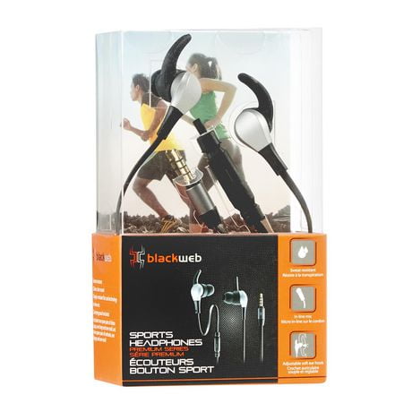 Click here for Blackweb Sports Headphones Premium Series Black prices