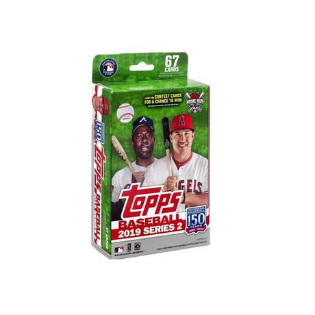 2019 Topps Series 2 Baseball Hanger Box- Walmart Exclusive- Over 65 ...