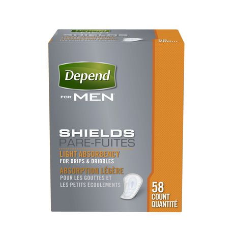 Depend® Shields for Men, Light Absorbency - Walmart.ca