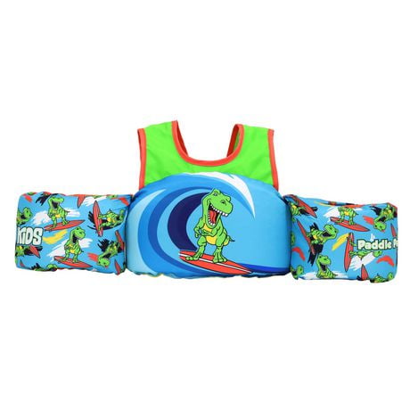 Body Glove Paddle Pals Patented Swim Jacket - Dino - Walmart.ca