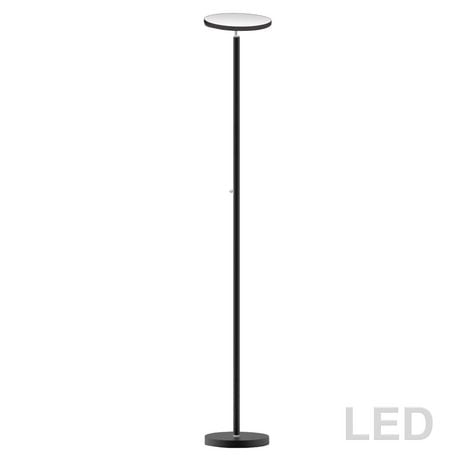 Click here for Dainolite 701Ledf-Sb Satin Black Floor Lamp Satin... prices