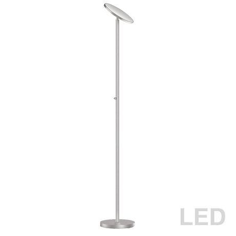 Click here for Dainolite 701Ledf-Sn Satin Nickel Floor Lamp Satin... prices