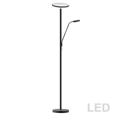 Click here for Dainolite 801Ledf-Sb Satin Black Floor Lamp Satin... prices