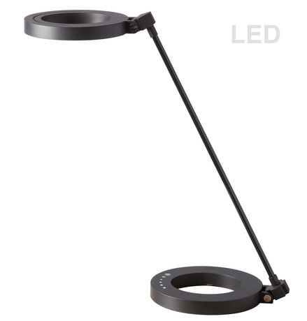 Click here for Dainolite Dled-202T-Bk Matte Black Table Lamp Matt... prices