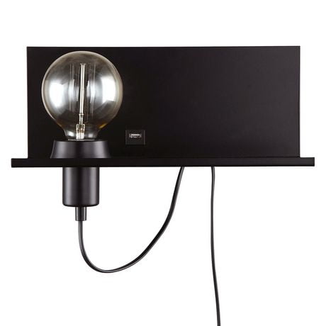 Click here for Dainolite 1100-1W-Mb Matte Black Wall Sconce Matte... prices